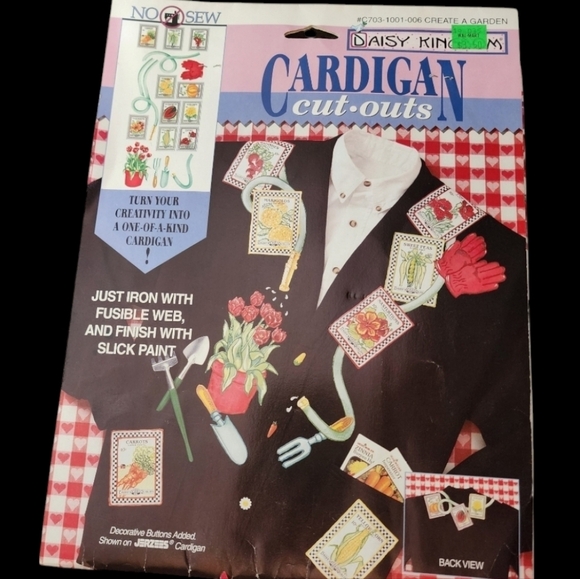 Daisy Kingdom | Office | Daisy Kingdom Vntg 994 C73 Create A Garden No ...